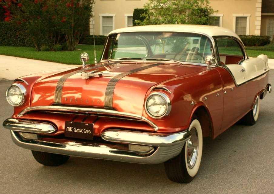 MUSCLE CAR COLLECTION : 1955 Pontiac Star Chief Classic Coupe Review