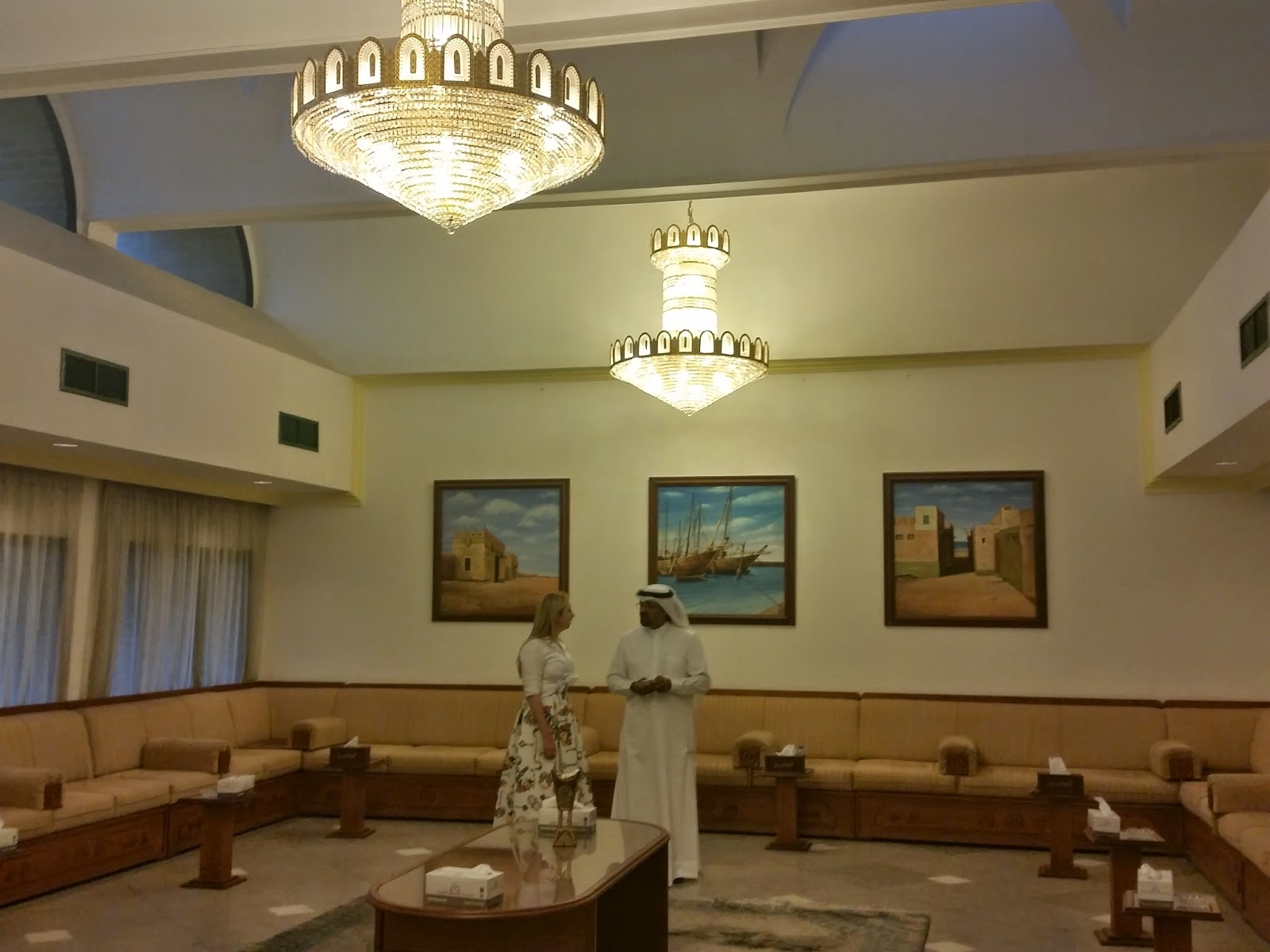 Life in Kuwait Blog: TIES event- Diwaniya Al Duaij