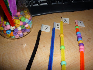 Debbie's Resource Cupboard: Number recognition and fine motor skills