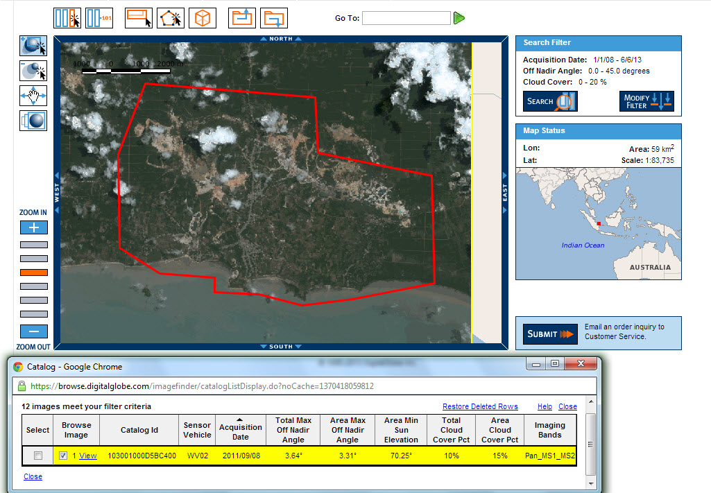 Order ~ PETA CITRA SATELIT RESOLUSI TINGGI