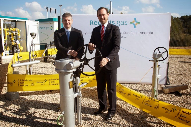 Redexis Gas inaugura el gasoducto más extenso de las Islas Baleares, 41 ...