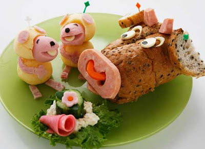 Simply Creative: Cute Bread Bento