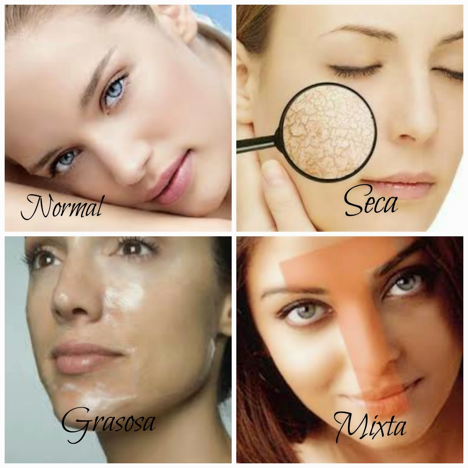Secretos de belleza de la abuela: Tipos de cutis