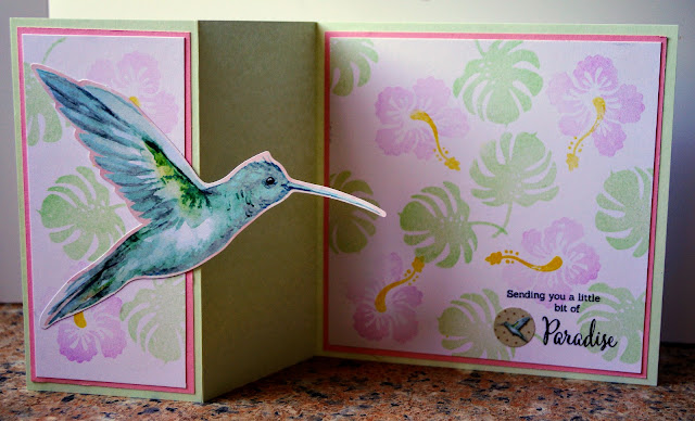 Onions and Paper: A Fold-Back card at Back to Basics