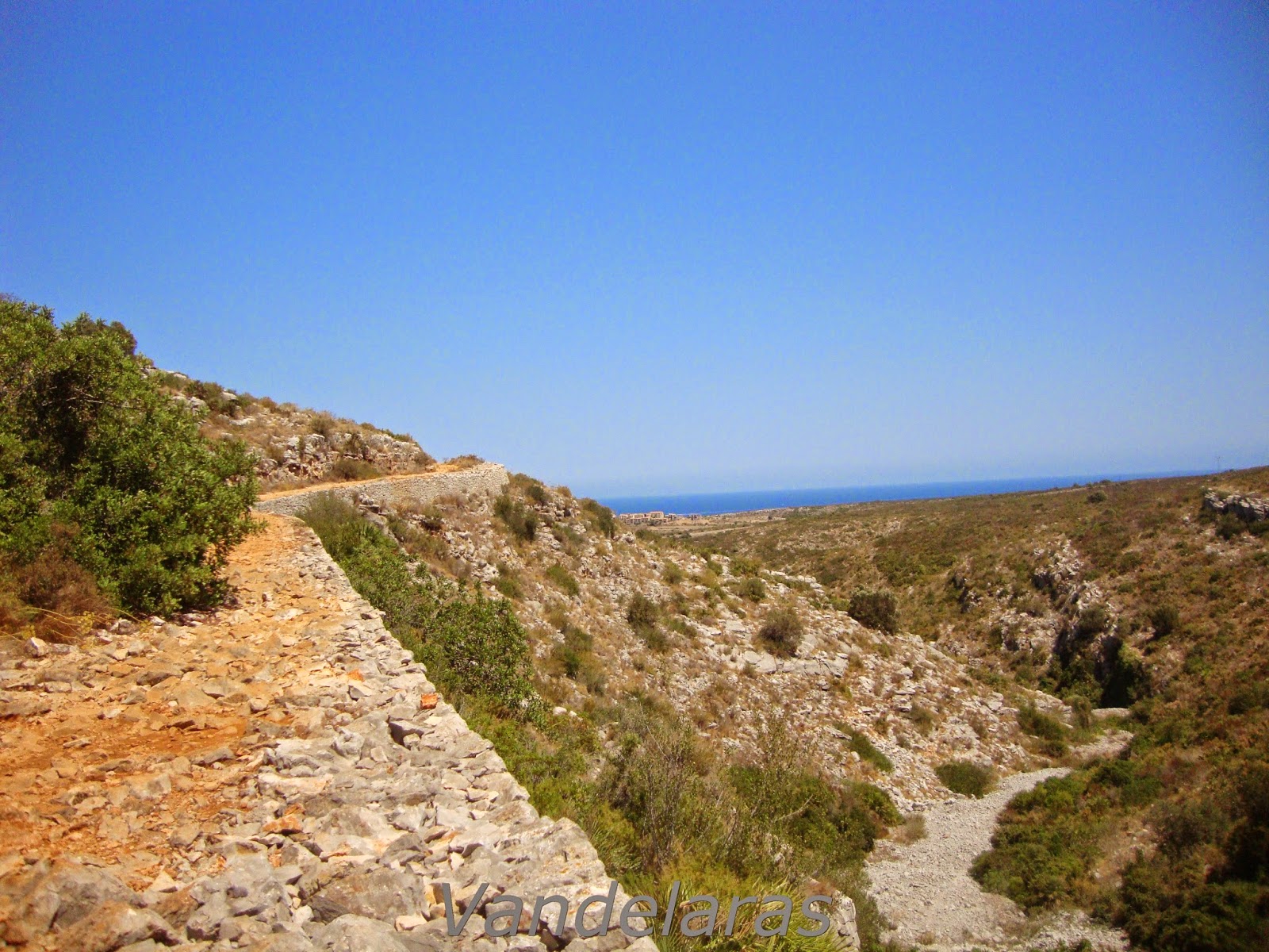 Vandelaras Natural: RUTA CIRCULAR SUBIDA AL MONTGÓ (DÈNIA)