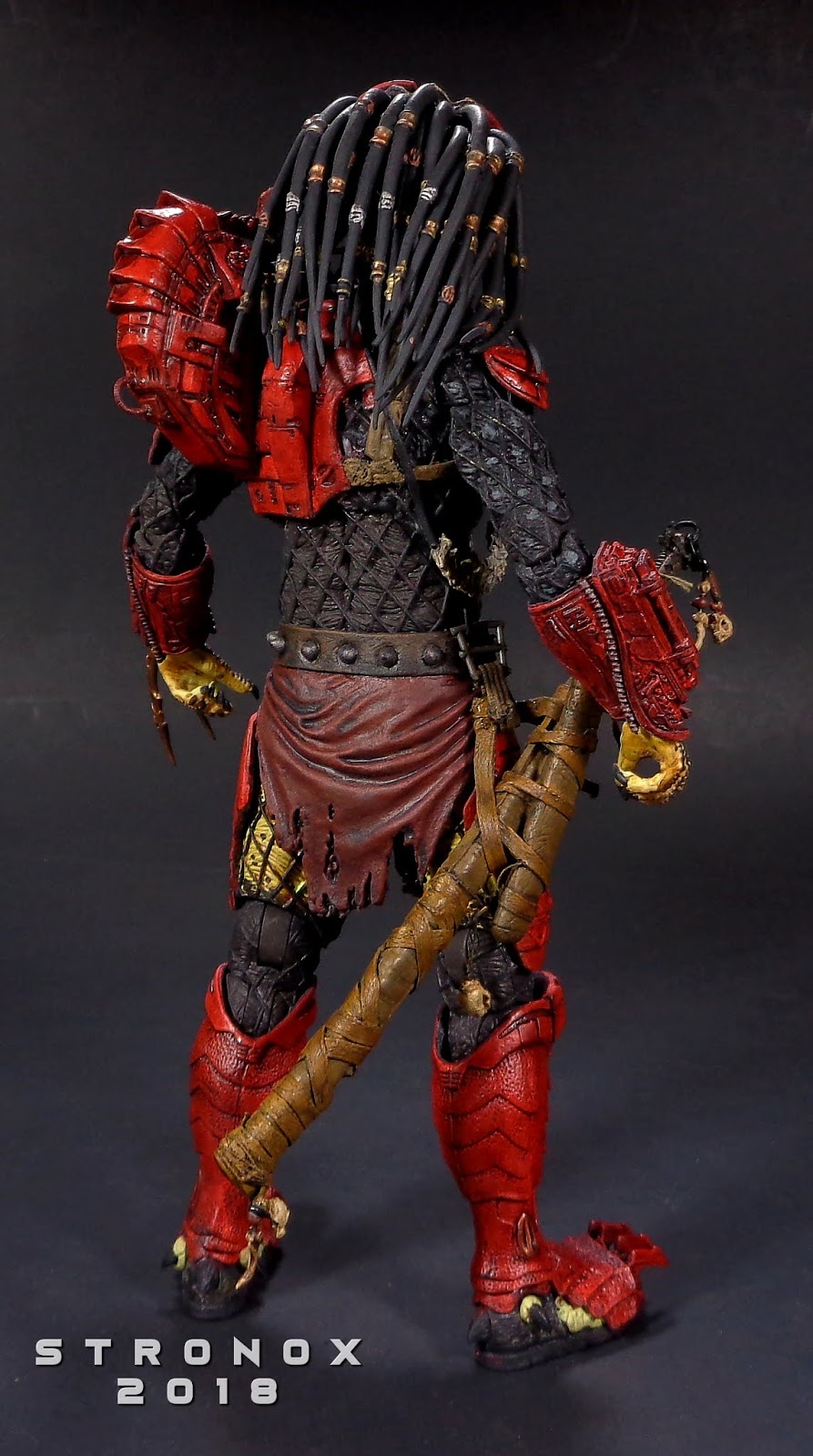 Stronox Custom Figures: NECA Predator: Big Red