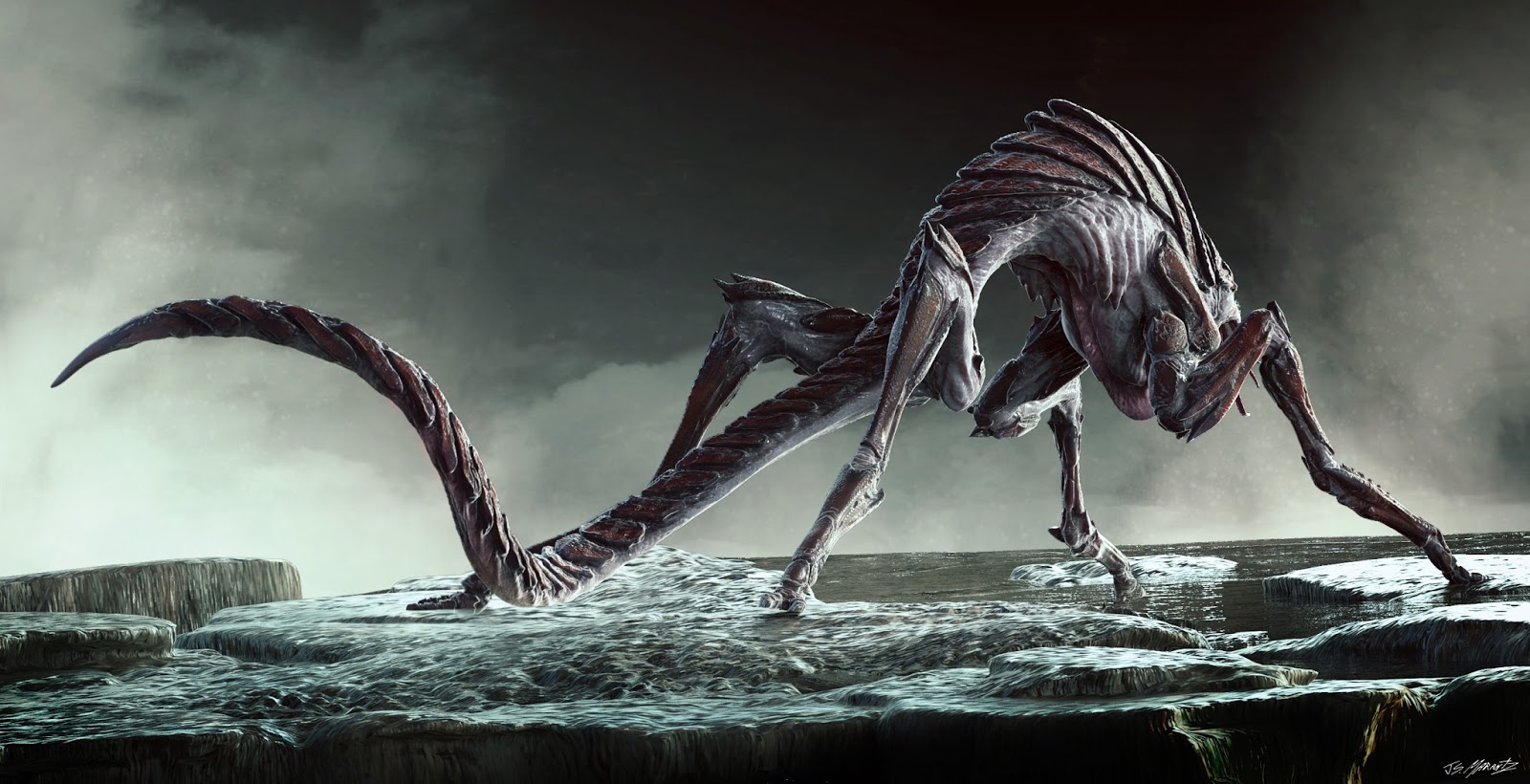 Gears of War 4: Snatcher Designs