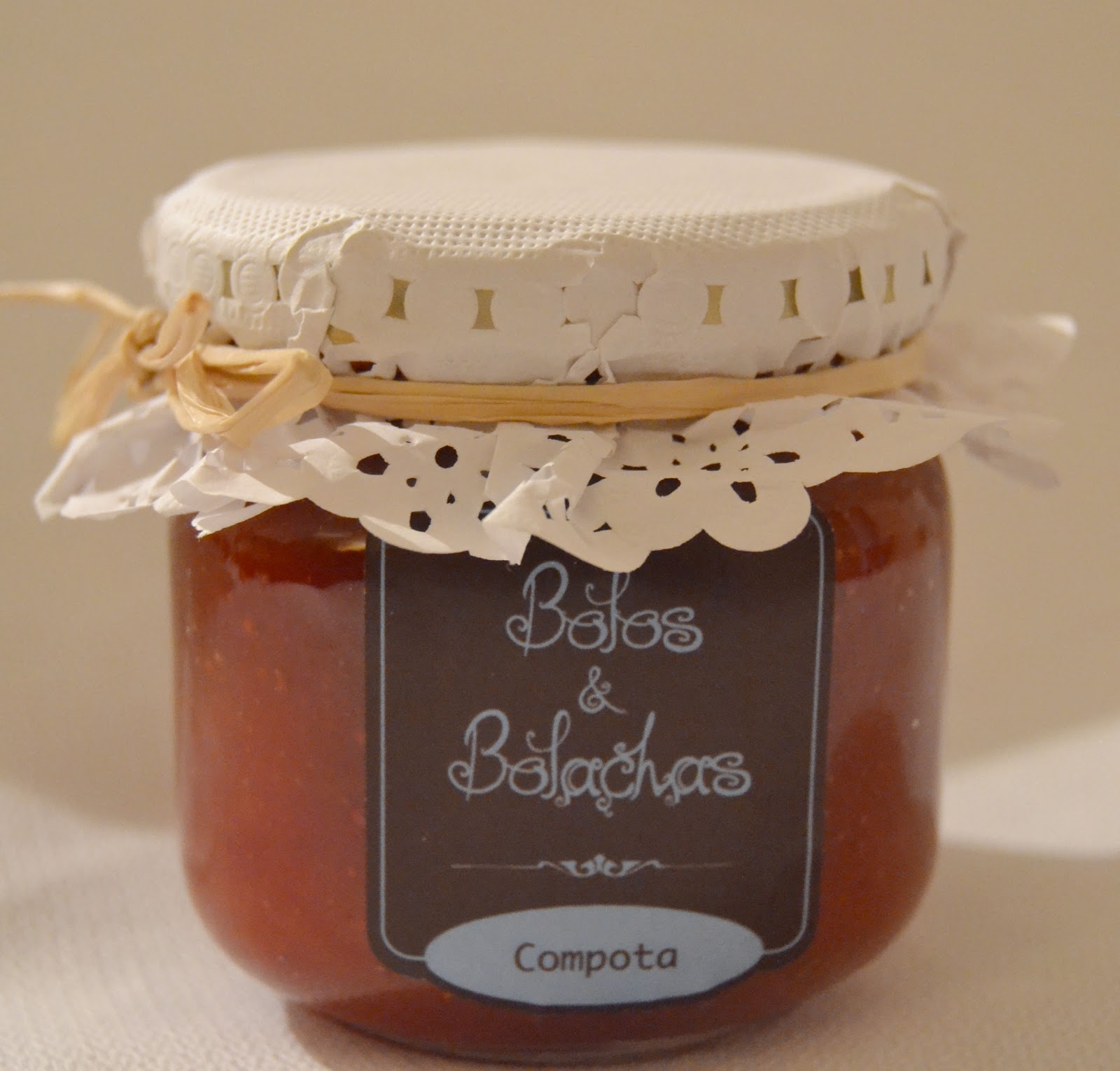 Bolos e Bolachas: Compotas