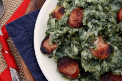 Boerenkool Stamppot (Kale Mash Pot) | All Roads Lead to the Kitchen