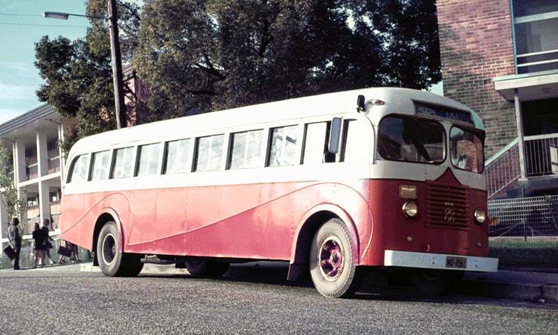 transpress nz: 1949 Reo/Syd Wood bus, NSW