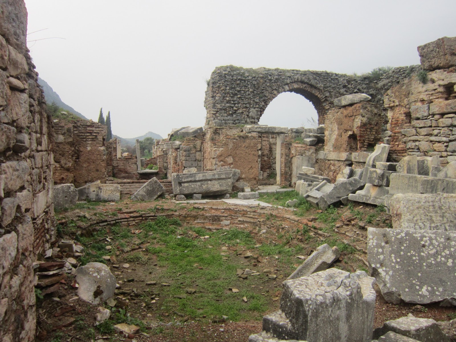 İZMİR, SELÇUK, EFES HARABELERİ, the ancient city of Ephesus