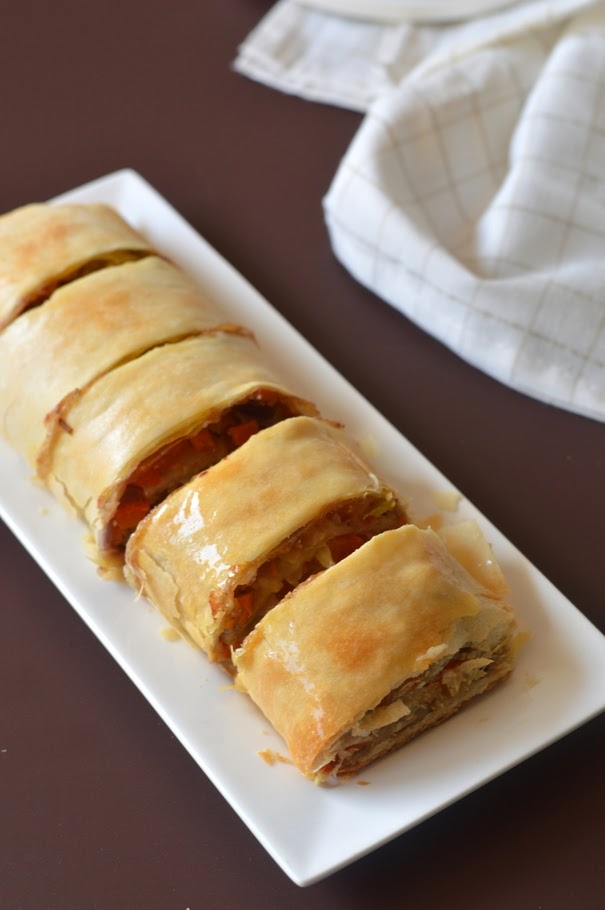 Palakkad Chamayal: Vegetable Strudel