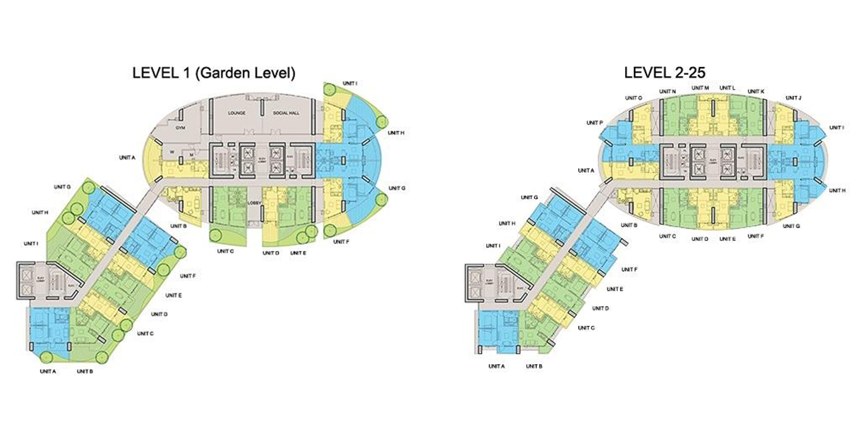 AVILA at Circulo Verde Condo Units For Sale: Floor Plan
