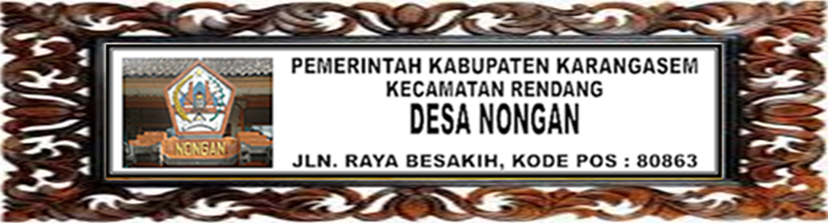 DESA NONGAN: PROFIL DESA NONGAN