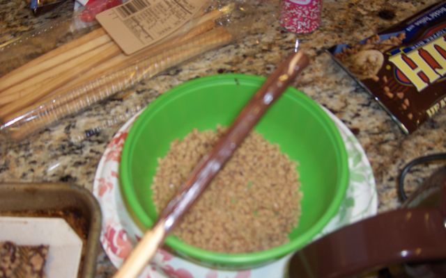 Becky Bakes, and cooks too!: Toffee Sticks