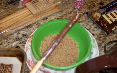 Becky Bakes, and cooks too!: Toffee Sticks
