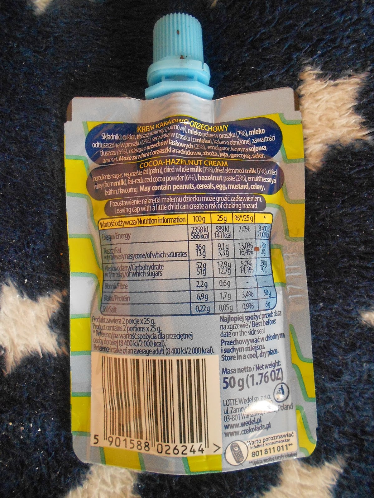 żarcie, żarełko, jedzonko :3: 28.Czekotubka kids, krem czekoladowy o ...