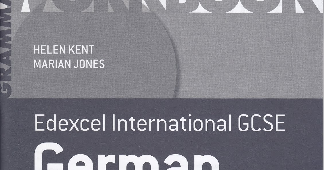 German Language Books: Edexcel IGCSE German Workbook 2015