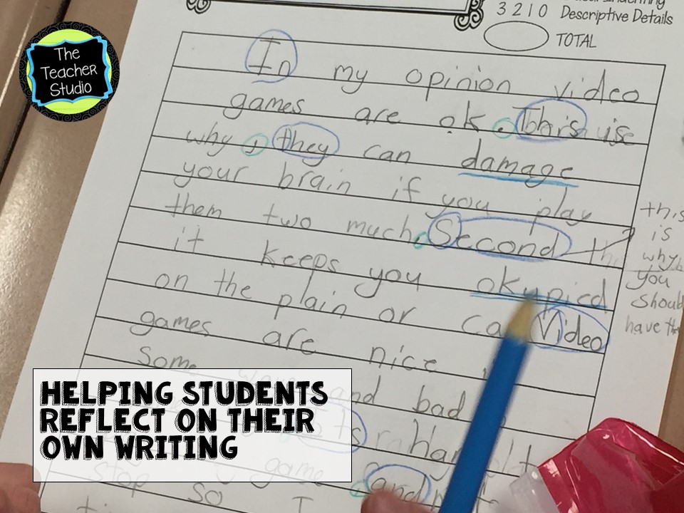 Student Self Assessment with Writing and Strategy Groups | Upper ...