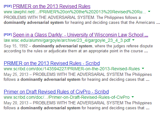 The Law Proofessor: Dominantly or predominantly?