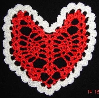 Ely Handmade: Inimioare croşetate