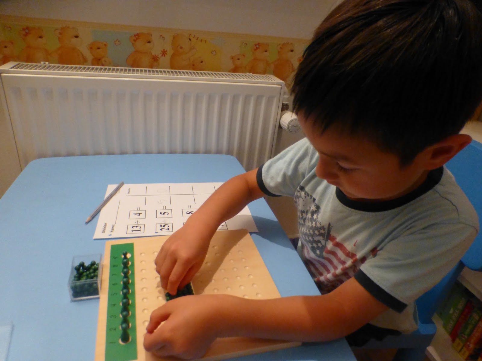 Family FECS: Montessori Activity: Division Board - Dynamic Division ...