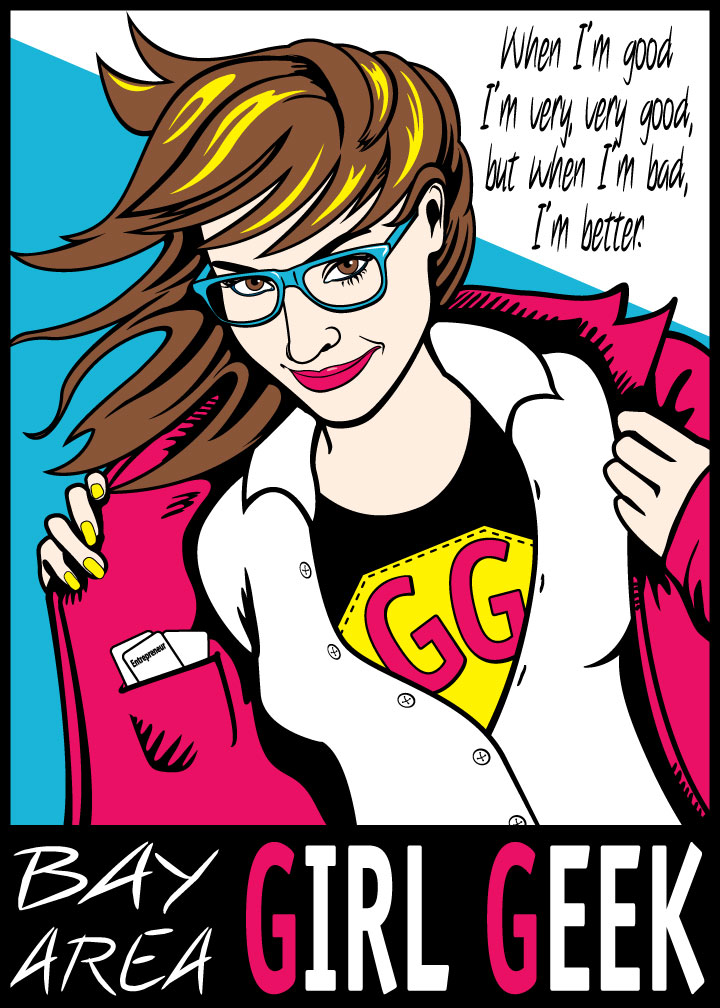 Girl Geek illustration