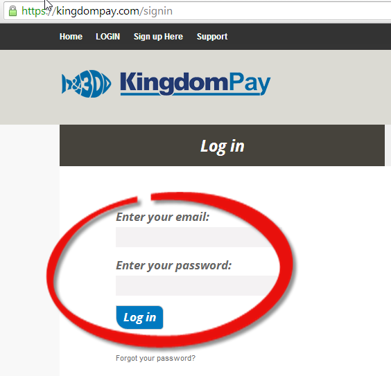 Blog WCM777: KingdomPay - Validar seu ID