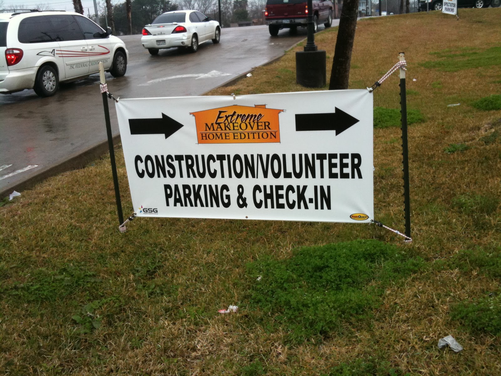 Sign Quick: Extreme Makeover Banner in Kemah Texas