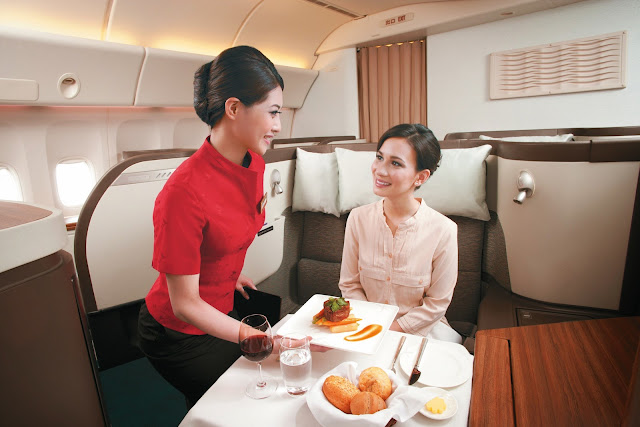 Cathay Pacific Airways will roll out a refreshed First Class cabin on ...