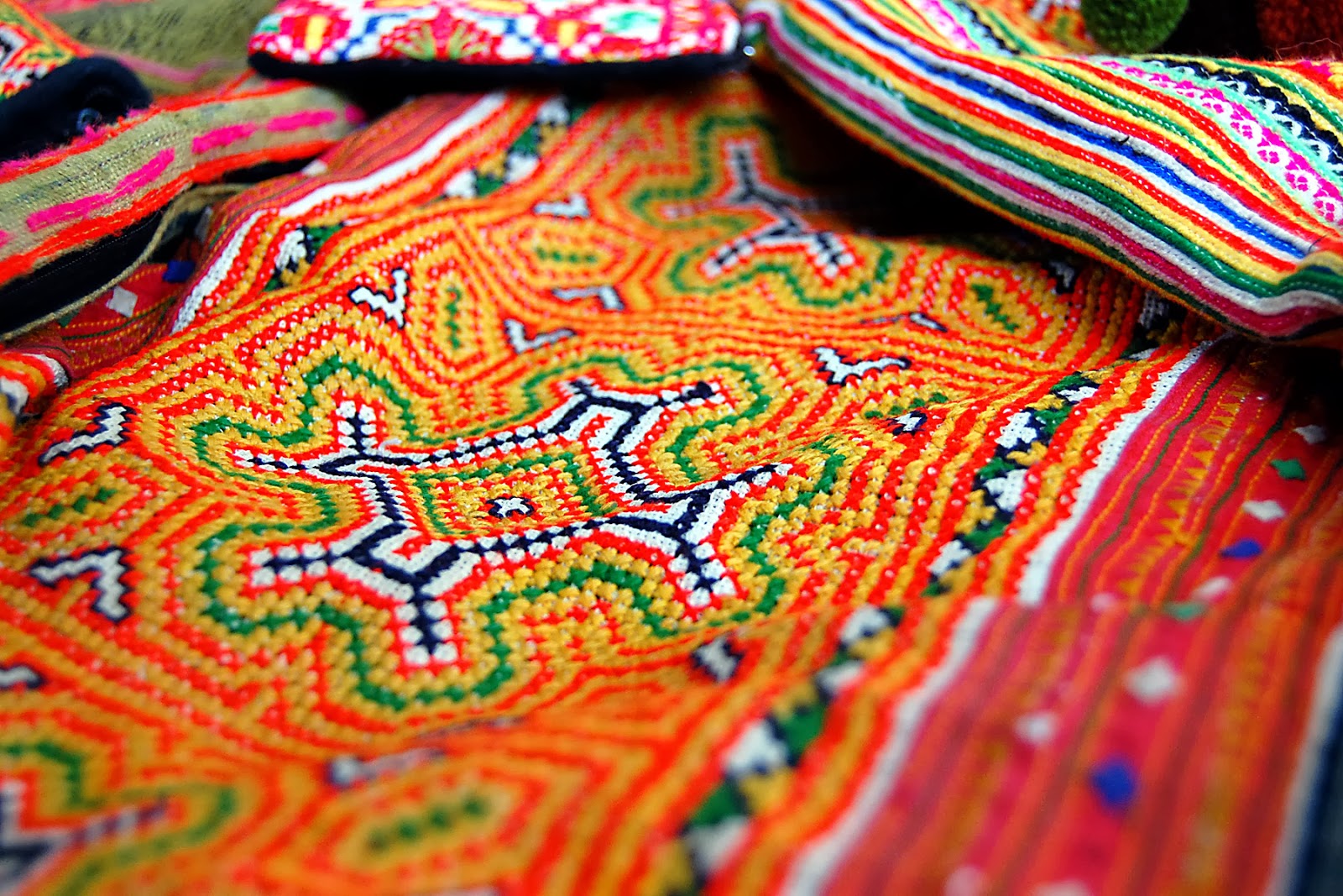 Not Your Average Ashley: Current Obsession: Hmong Embroidery