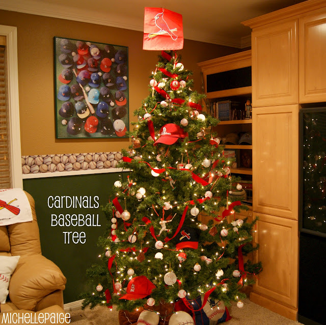 michelle paige blogs: A Cardinals Baseball Tree