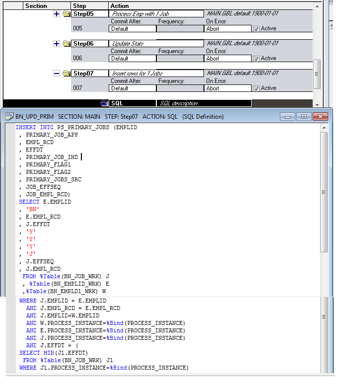 PeopleSoft: Parallel Processing using Temporary Record with Application ...