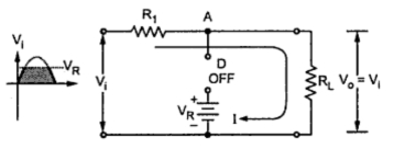 Parallel Clipper Circuits with Reference Voltage VR