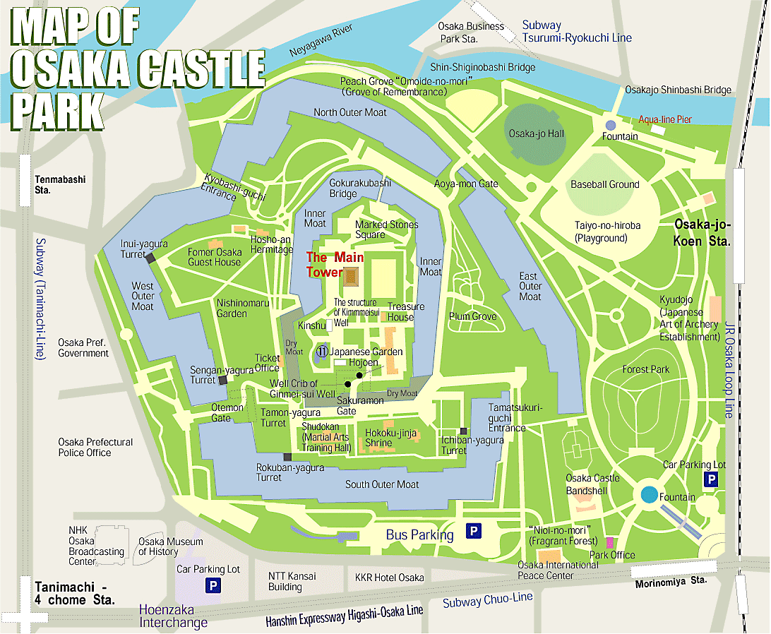 MUNDO JAPON: OSAKA:CASTILLO DE OSAKA