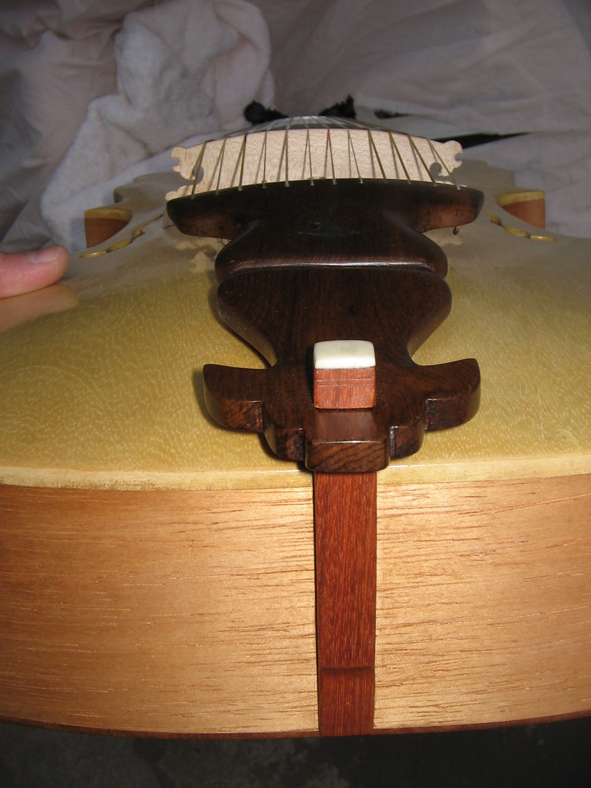 Renato Nicolai Luthier: Lira da gamba ou Lirone por Renato Nicolai (2011)