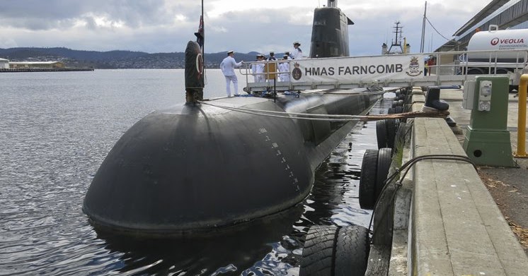 DEFENSE STUDIES: HMAS Farncomb Return to the Fleet after Docking