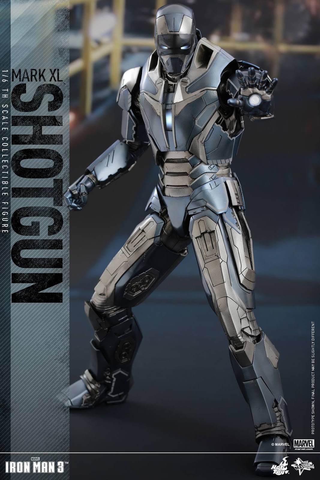 toyhaven: Preview Hot Toys Iron Man 3 1/6th Shotgun (Iron Man Mark XL ...