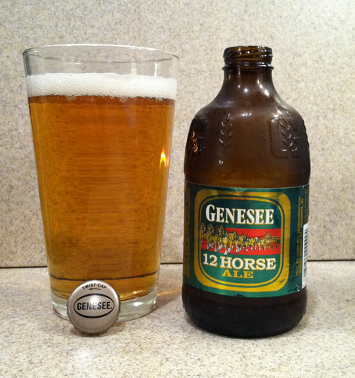 365 Beers and 50 Pounds: Day 336, Dec 2 / Genesee 12 Horse Ale