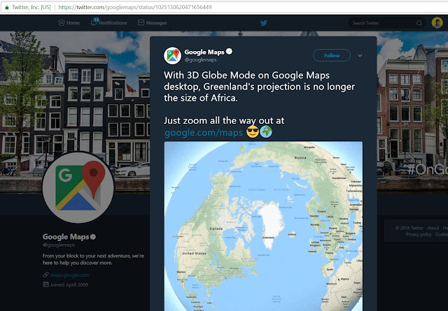 Google Map Angers the Flat-Earthers With Its New Feature / Digital ...