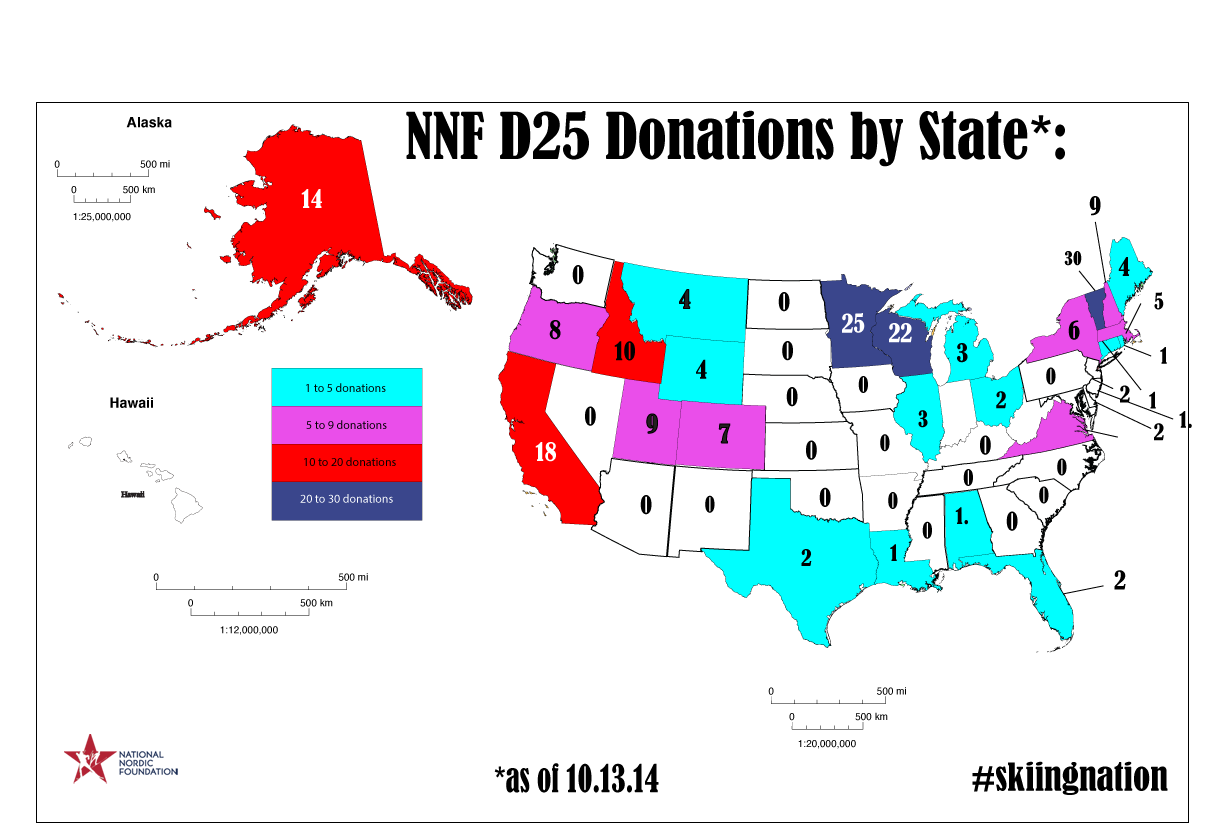 National Nordic Foundation’s Drive for 25: Are you on the map ...