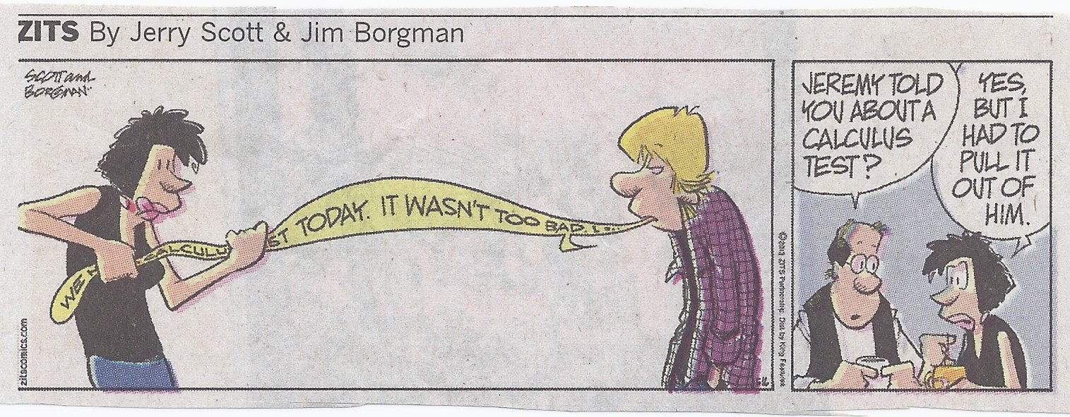 Living with Language: Comic Strip: Teenager Communicating with Parents