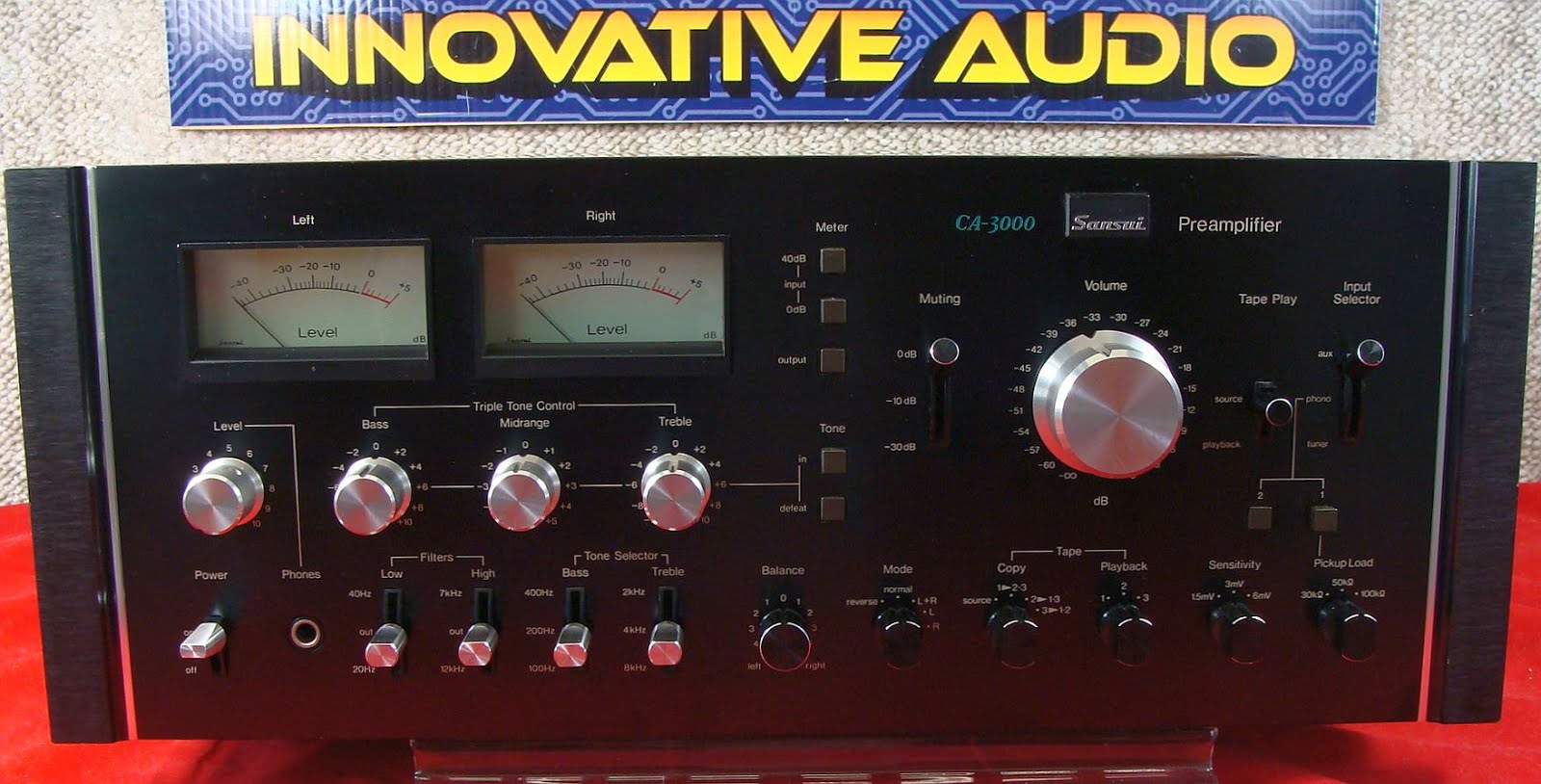 Sansui CA-3000 - Control Amplifier | AudioBaza
