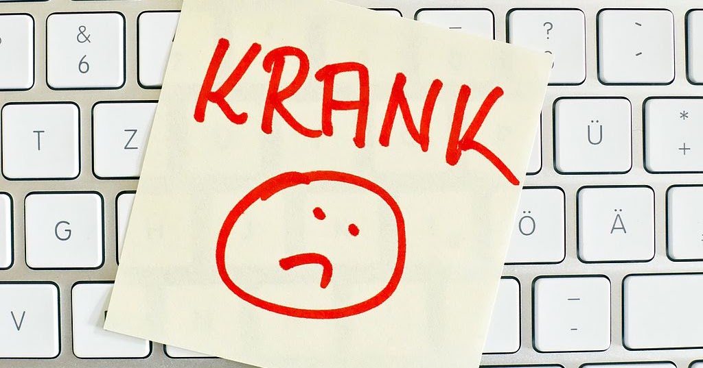 Naigschmeckte: Krank