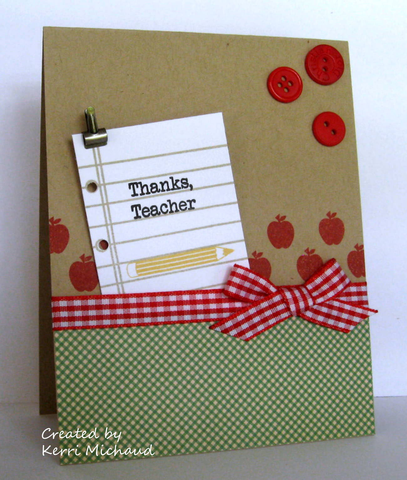 Teacher Appreciation Day! - Cards by Kerri