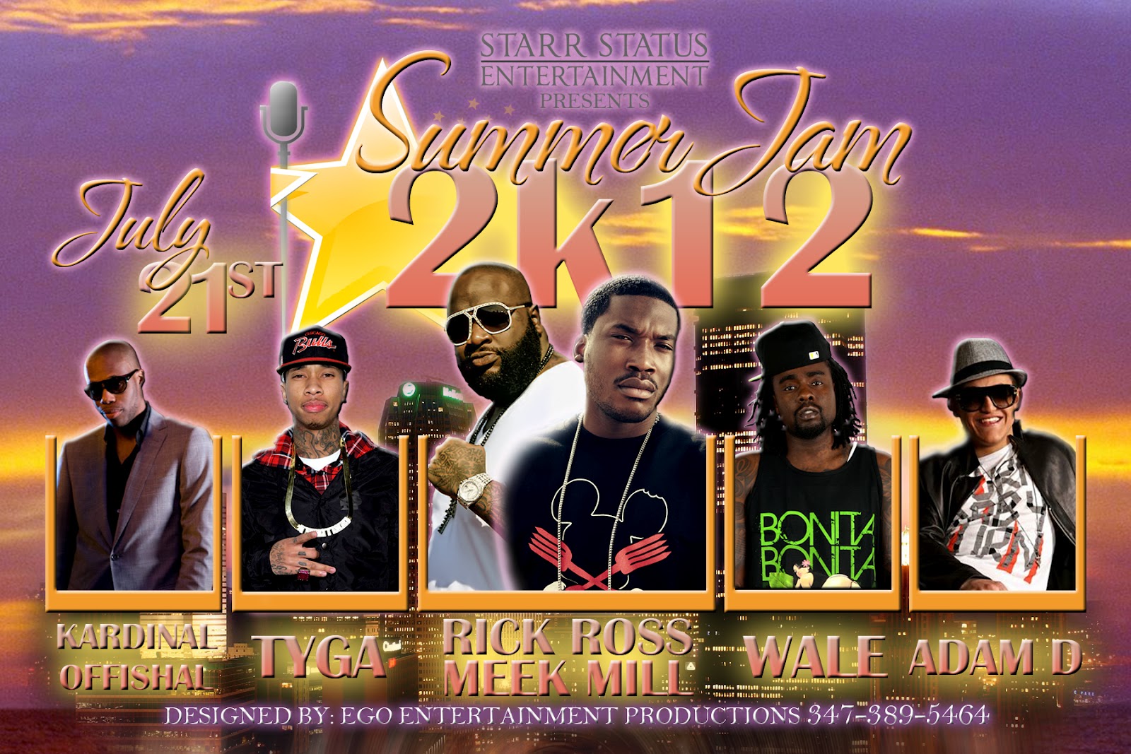 FIRST CLASS BLOGS: Countdown to Summer Jam 2K12