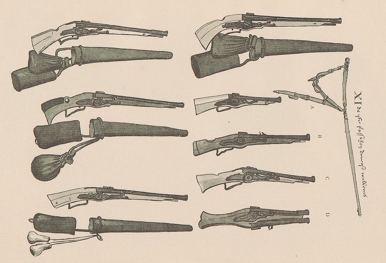 Tercios de Flandes: Pistolas - Pistoletes / Arcabucillos - Arcabucejos ...