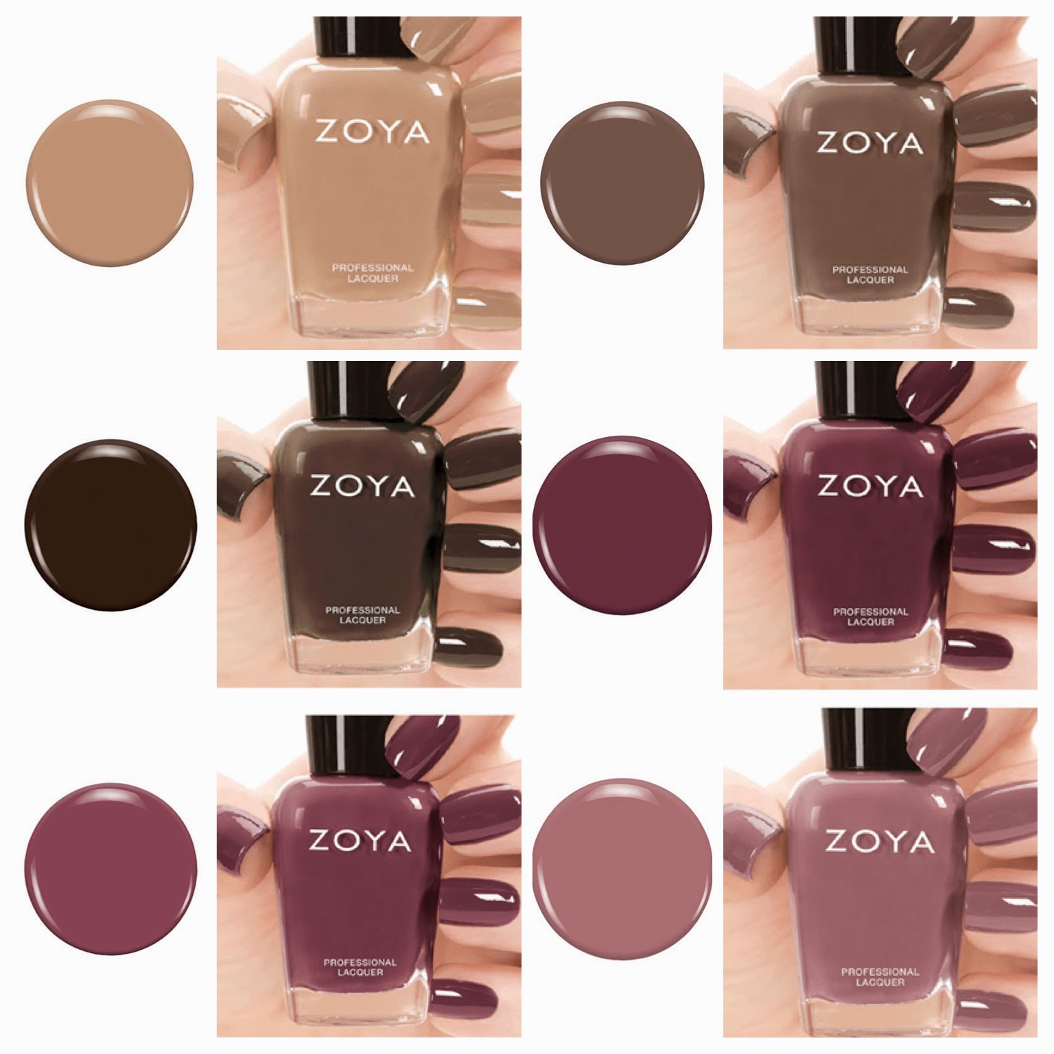 Mecapp: Zoya Colors - Naturel Deux 2, Fall 2014