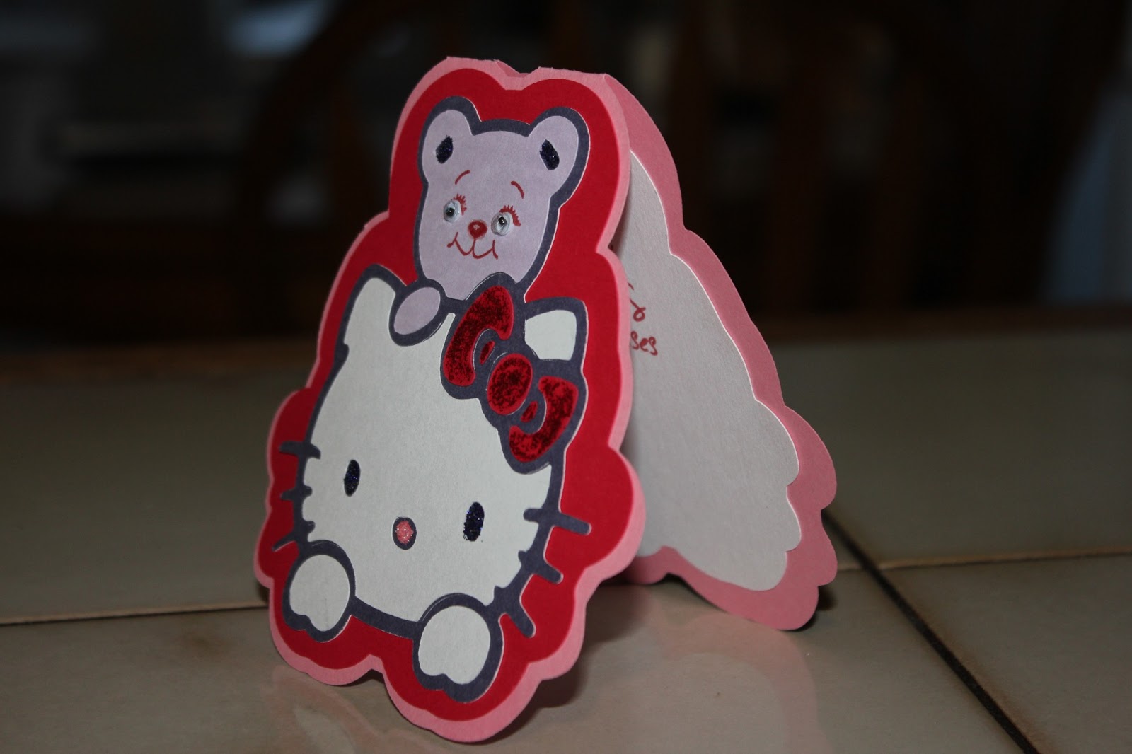 Crafting With Nana: Hello Kitty Cards