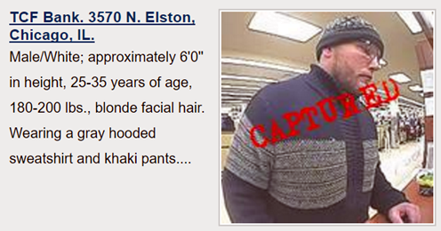 Uptown Update: Suspect Arrested In TCF Bank Robberies